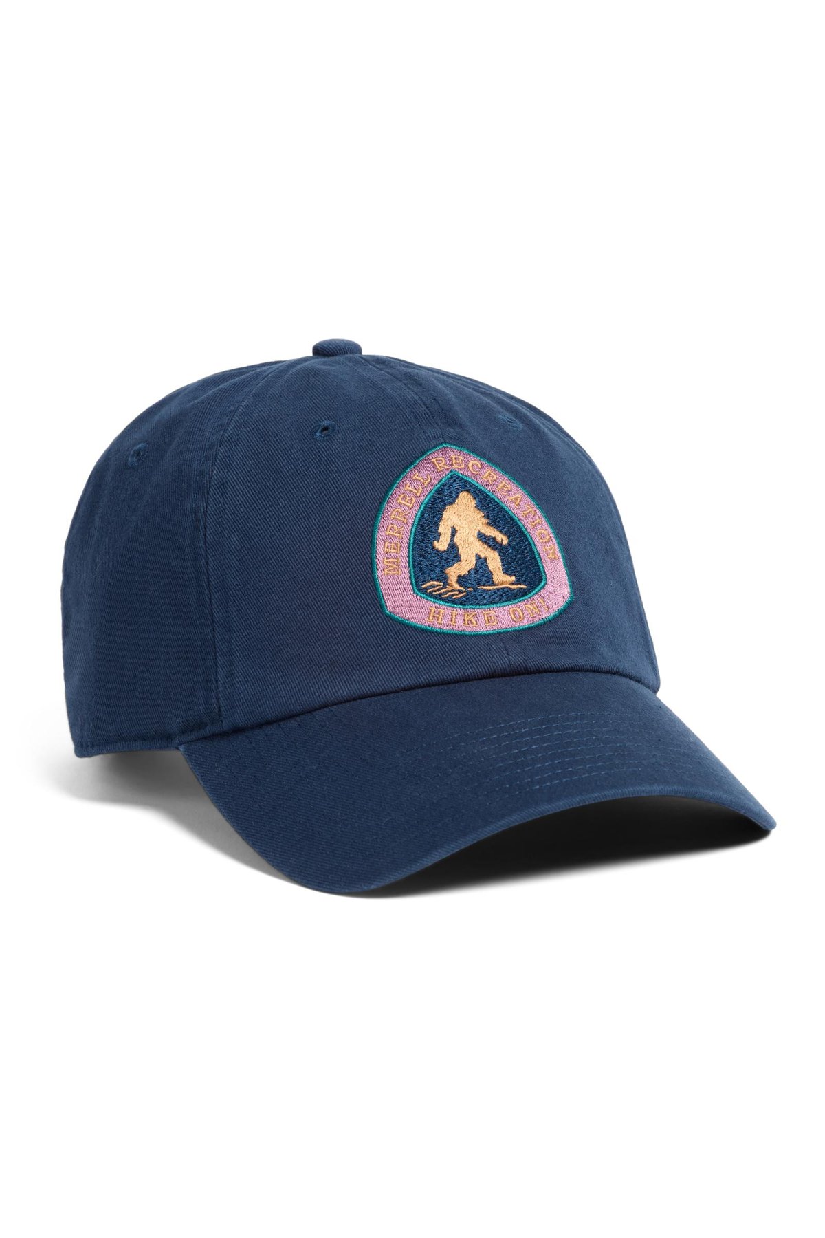 Unisex Big Foot Dad Hat Navy | JAF27249-353 | Merrell Australia